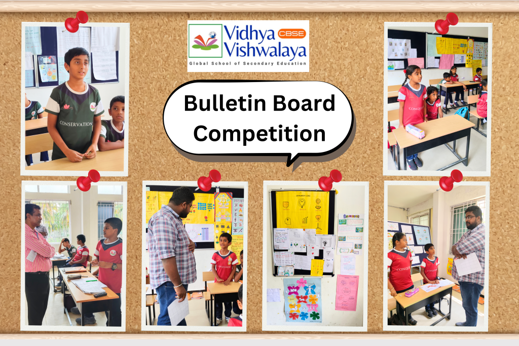Bulletin Board Competition 2024 - VIDHYA VISHWALAYA Global School of ...